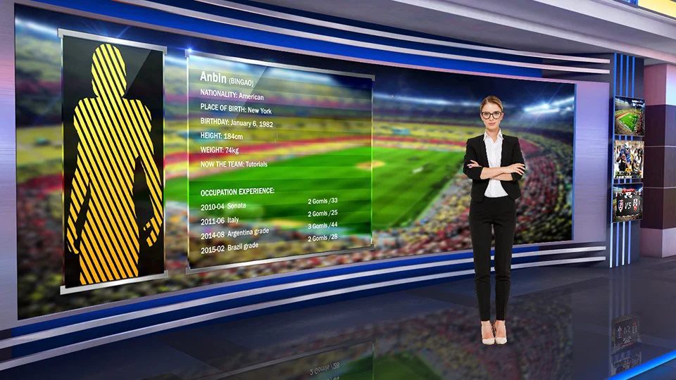 Virtual Sets for OBS | Virtual Studio Templates