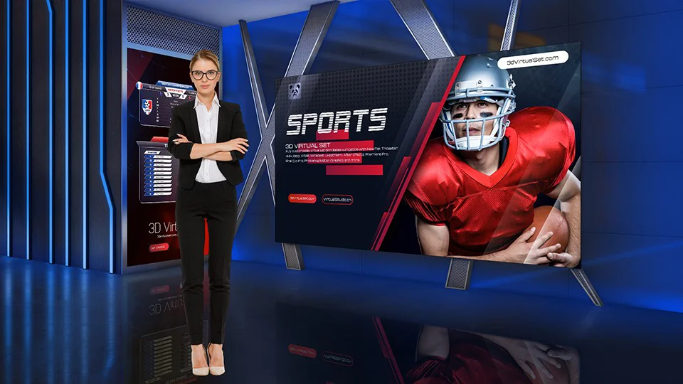 Virtual Sets for OBS | Virtual Studio Templates