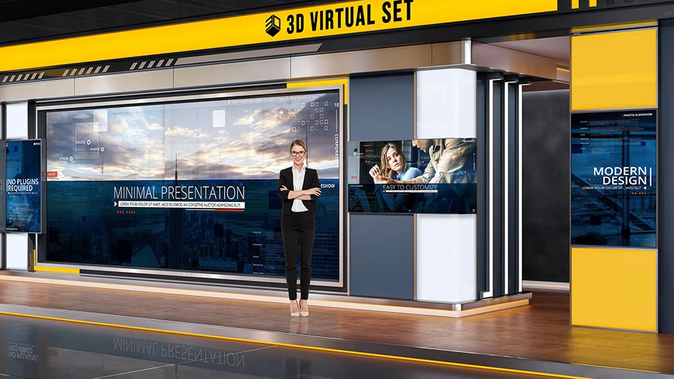 Virtual Sets for vMix | vMix Virtual Sets Template