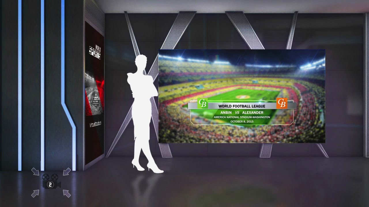 Virtual Studio 112 | After Effects Virtual Set Template