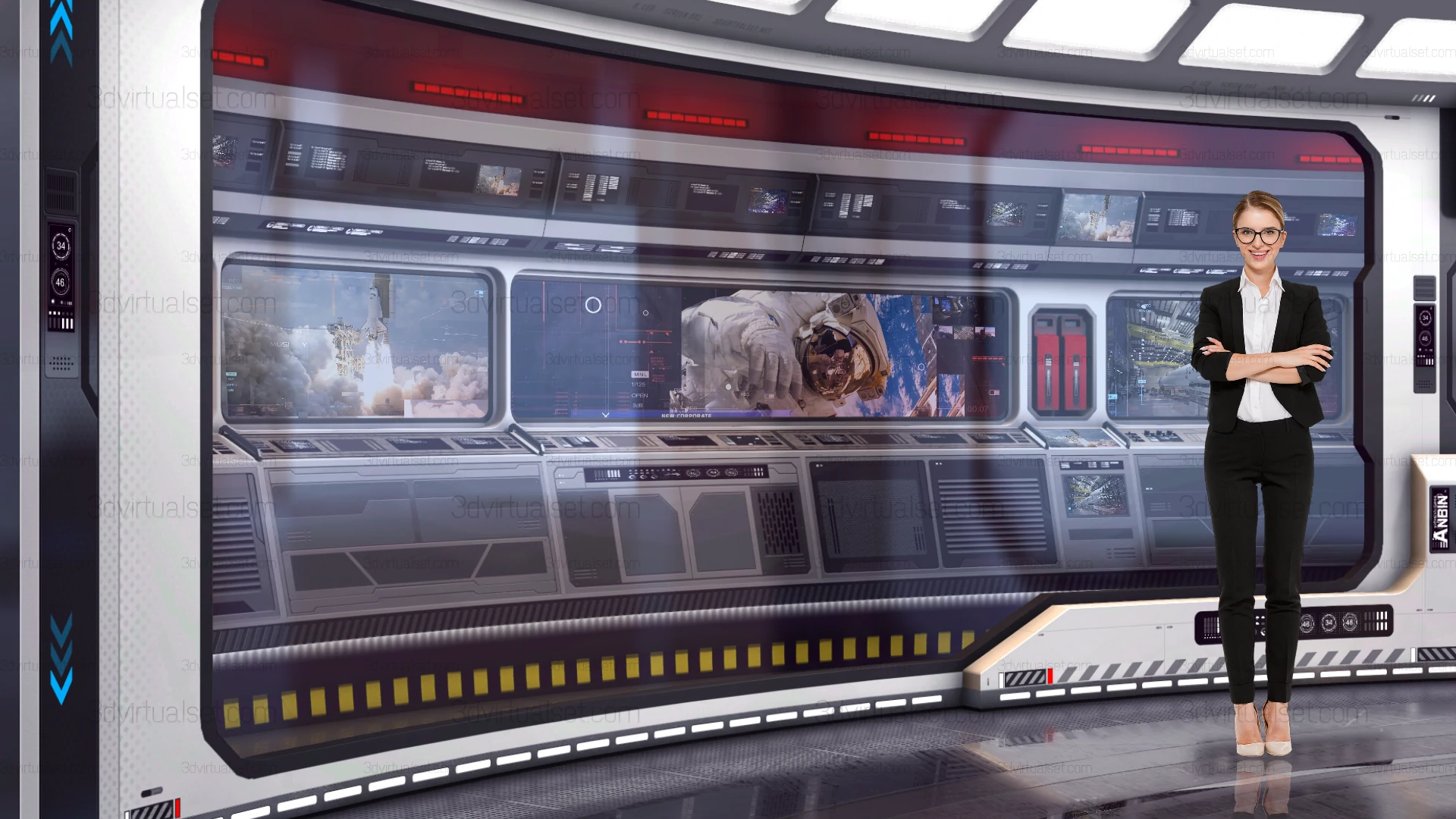 Virtual Set 119A For vMix | vMix Virtual studio Template