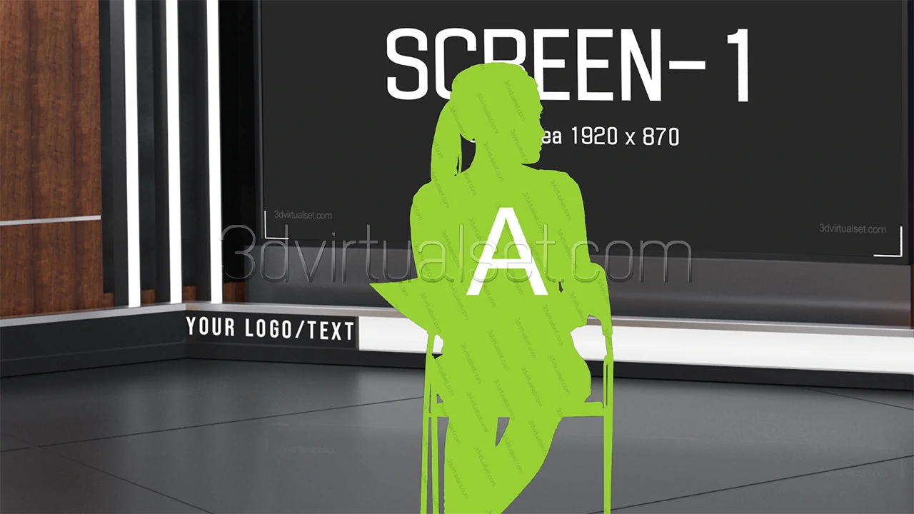 Virtual Set 130 For vMix | vMix Virtual studio Template