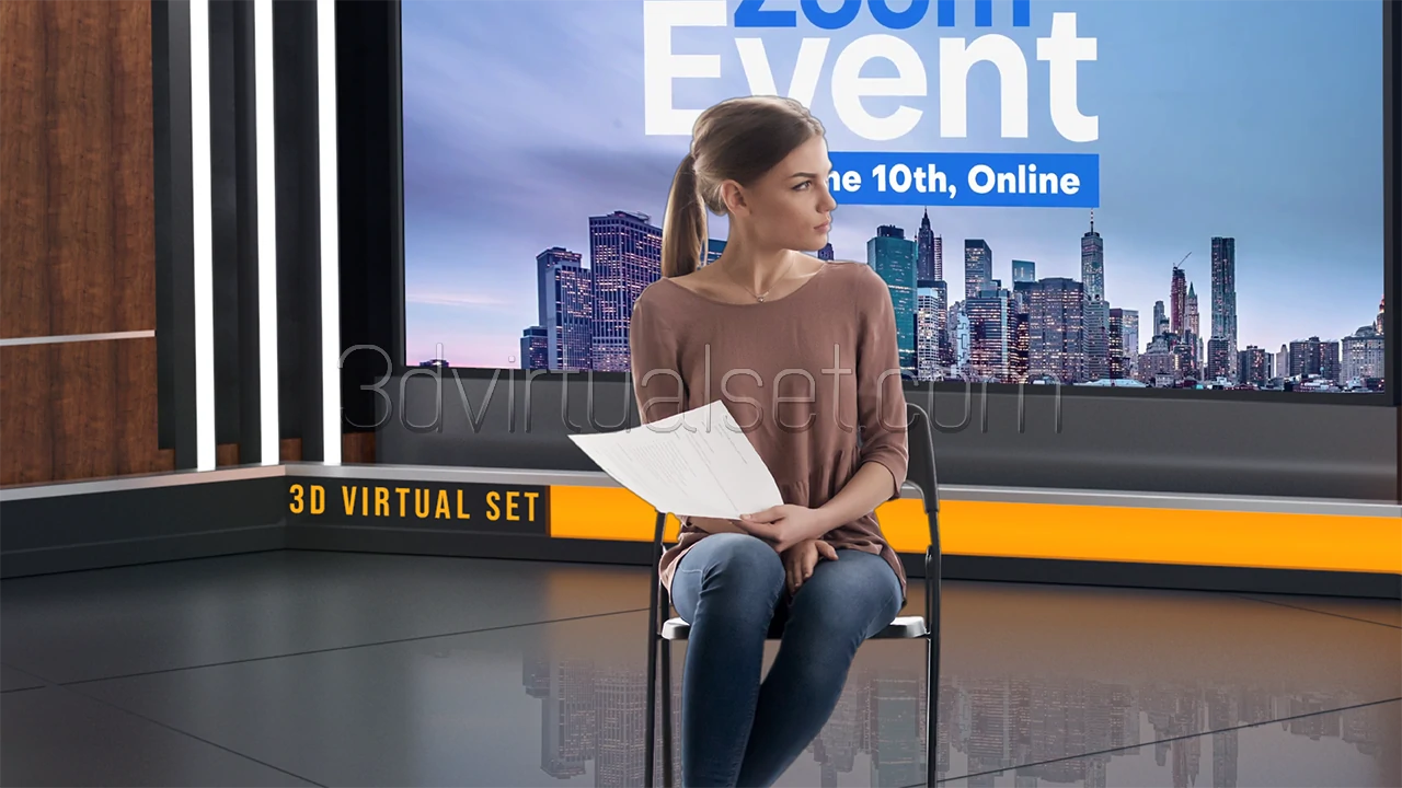 Virtual Set 130 For vMix | vMix Virtual studio Template