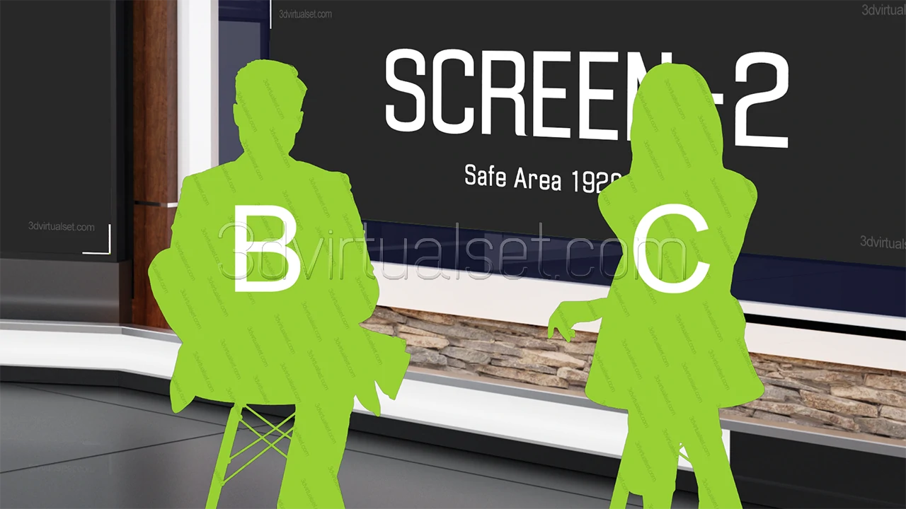 Virtual Set 130 For vMix | vMix Virtual studio Template