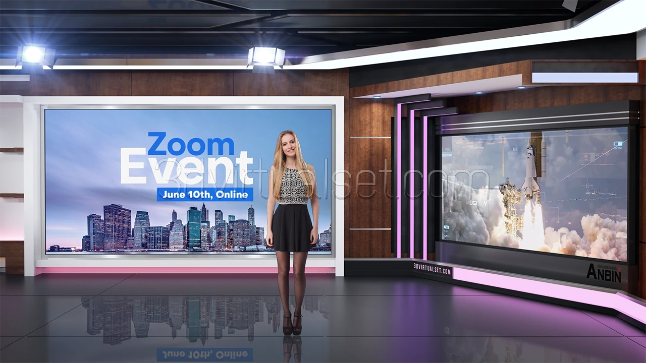 Virtual Set 131 For vMix | vMix Virtual studio Template