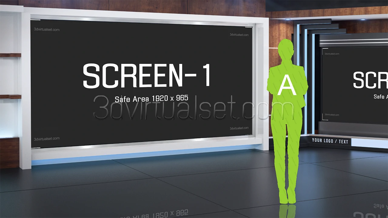 Virtual Set 131 For vMix | vMix Virtual studio Template