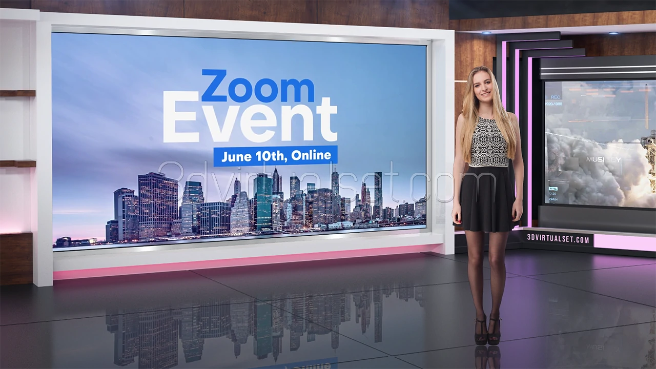 Virtual Set 131 For vMix | vMix Virtual studio Template