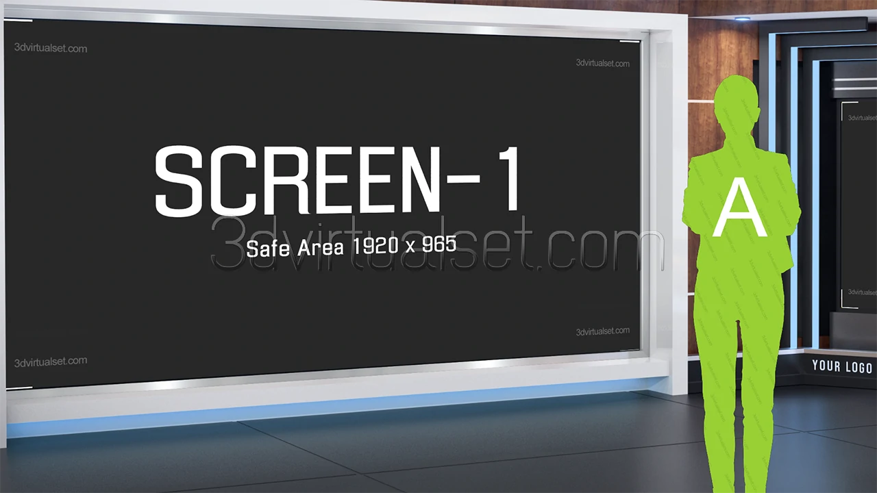 Virtual Set 131 For vMix | vMix Virtual studio Template