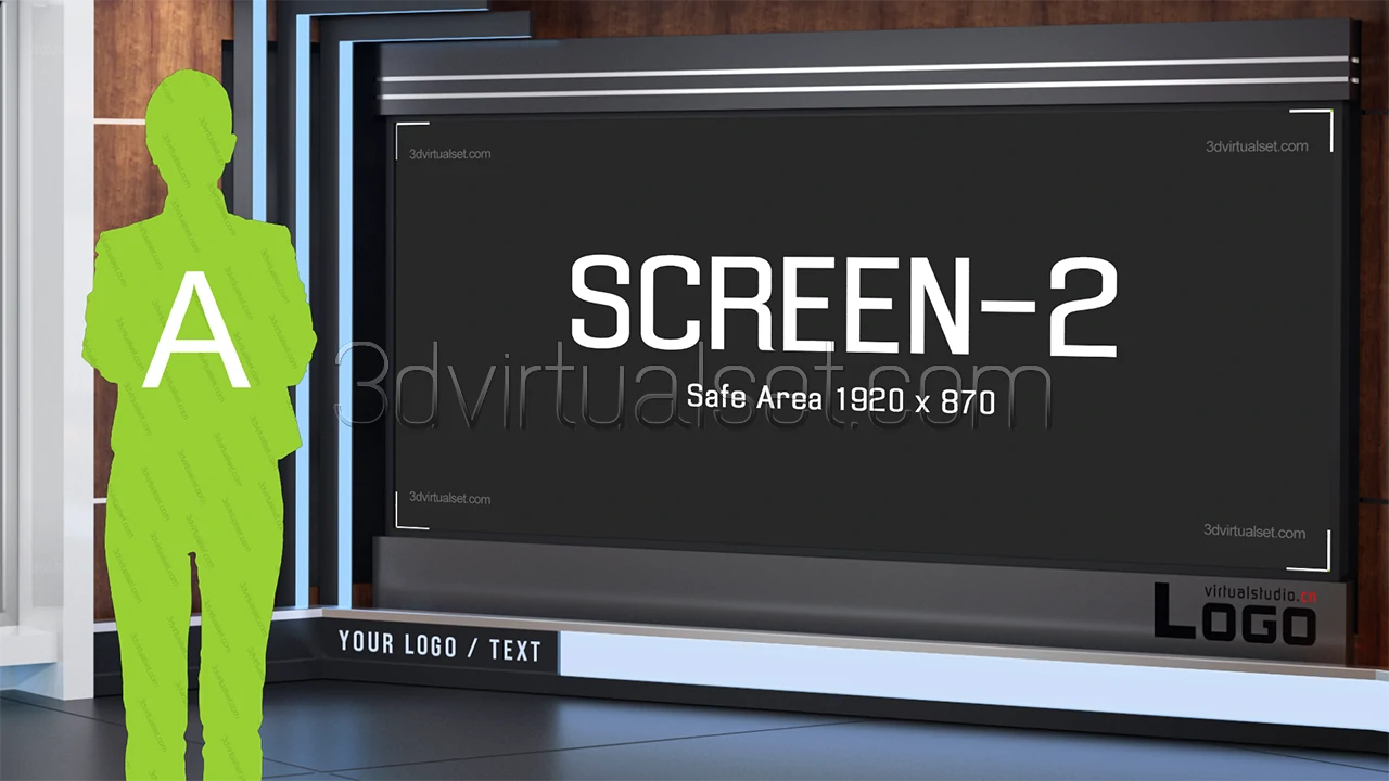 Virtual Set 131 For vMix | vMix Virtual studio Template