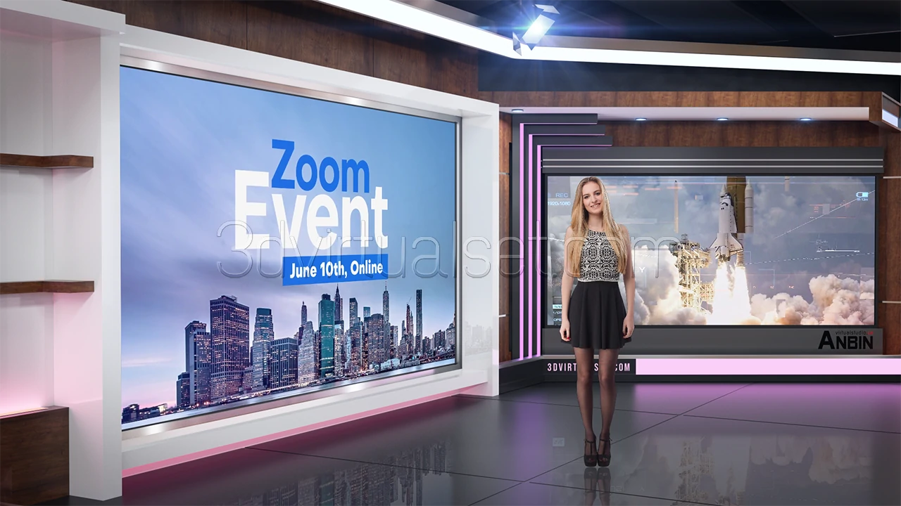 Virtual Set 131 For vMix | vMix Virtual studio Template