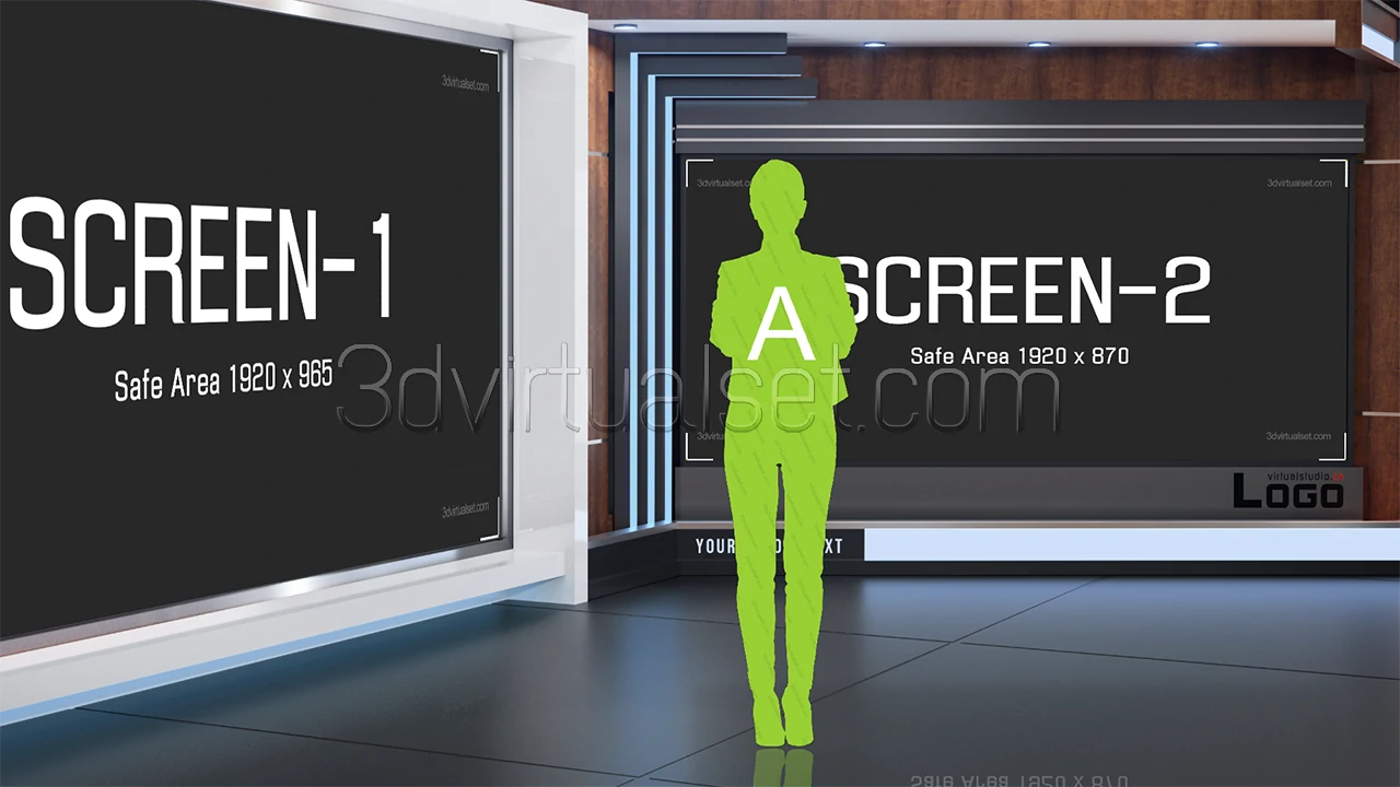 Virtual Set 131 For vMix | vMix Virtual studio Template