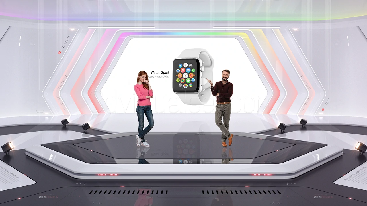 Virtual Set 132 For vMix | vMix Virtual studio Template