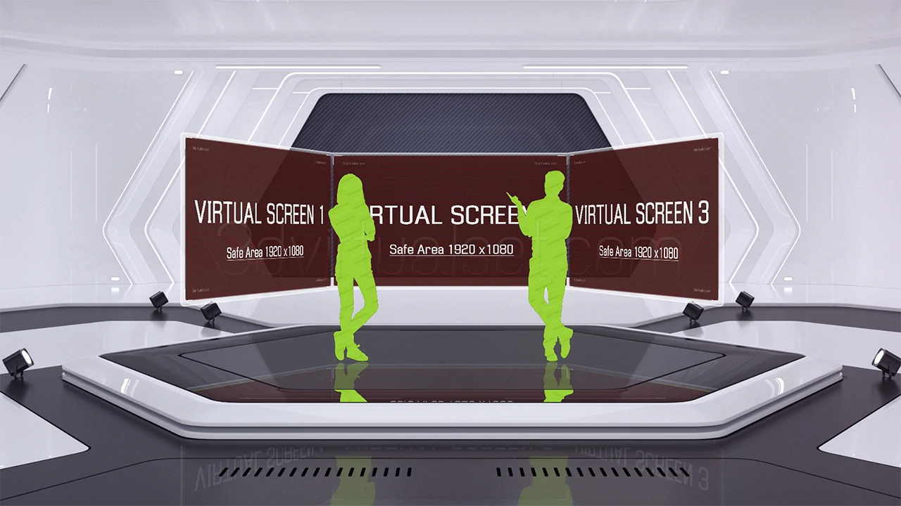 Virtual Set 132 For vMix | vMix Virtual studio Template