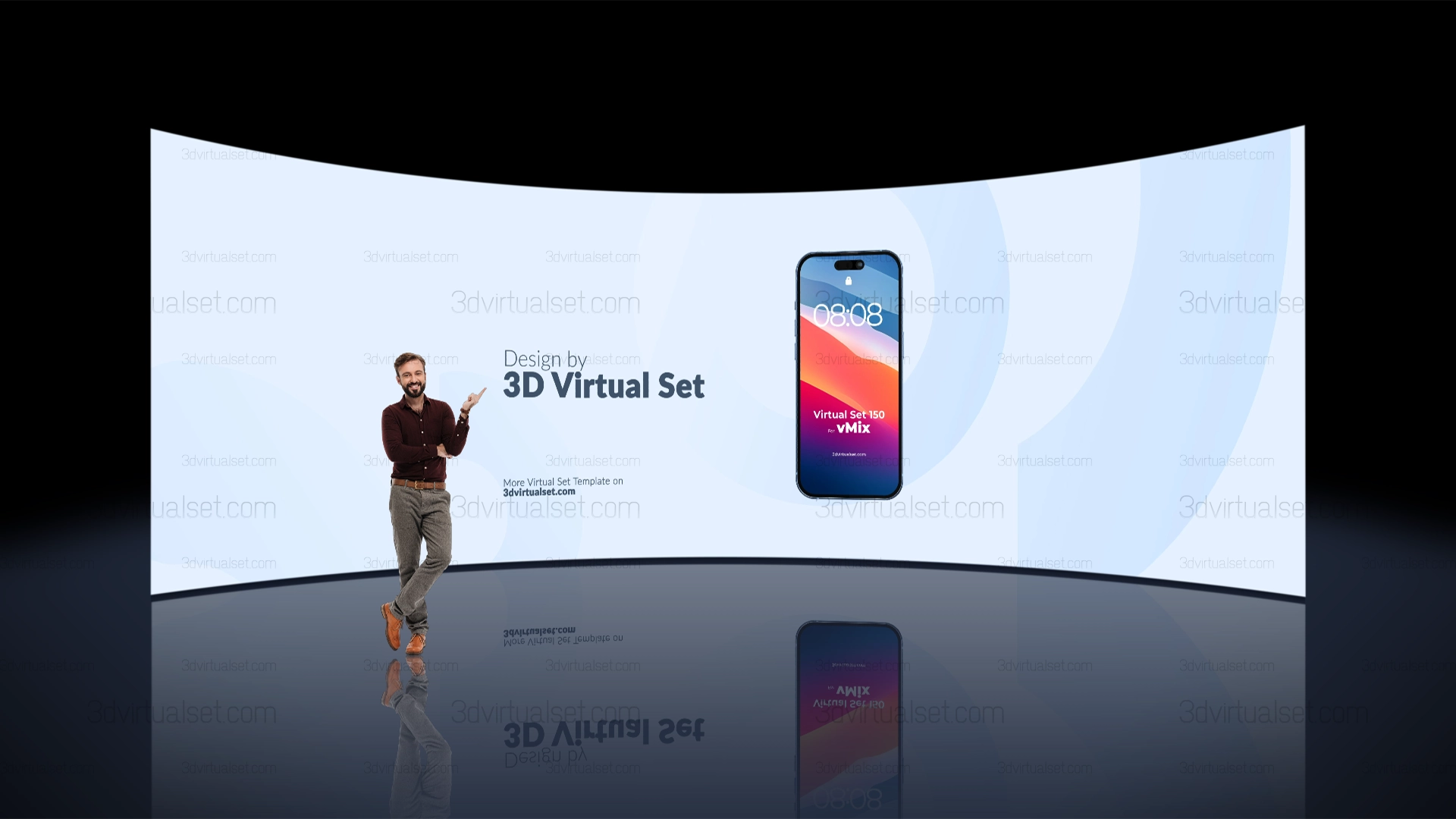 Virtual Set For vMix 150 | vMix Virtual Sets Free Download