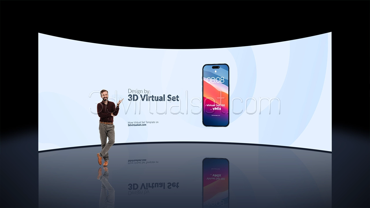 Virtual Set For vMix 150 | vMix Virtual Sets Free Download